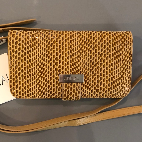 Sorial | Accessories | Sorial Rubina Leather Cell Phone Crossbodynew ...